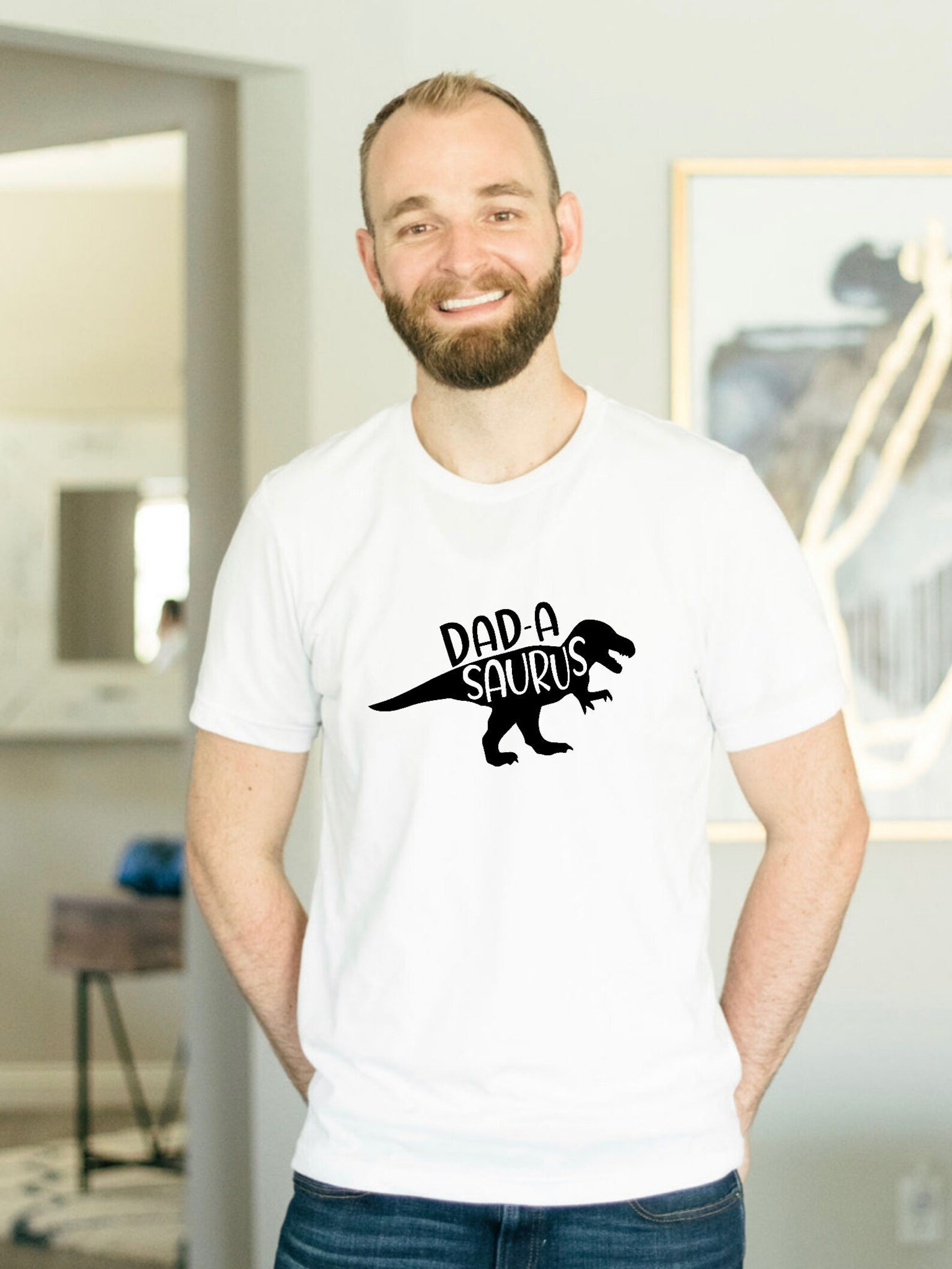 Dad-a-saurus Dinosaur Shirt Dad Dinosaur Shirt Matching - Etsy