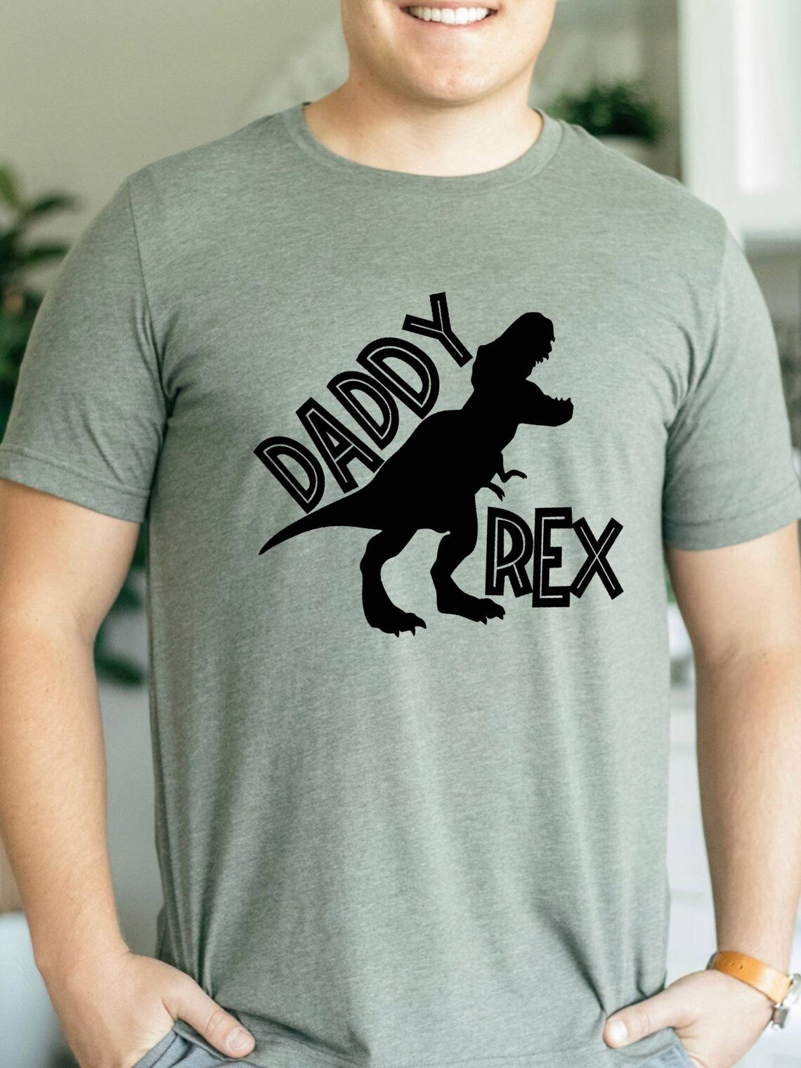 Daddy Rex - Matching Birthday Shirt - Graphic Tee - Dad of Birthday Boy ...