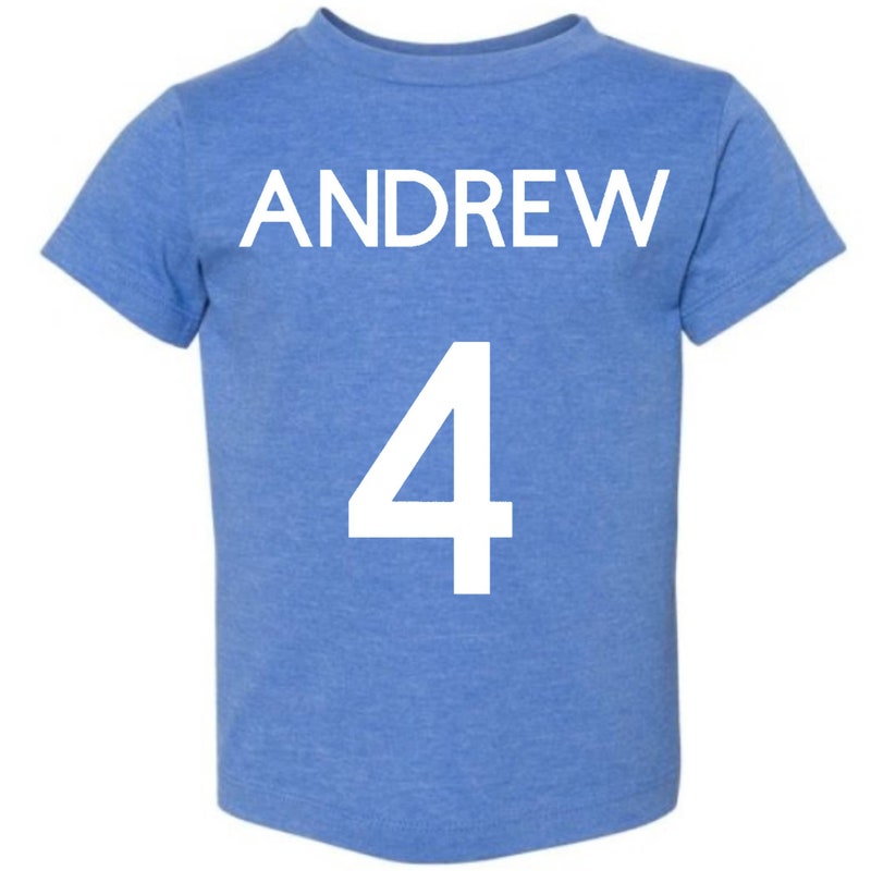Numbered Tshirts - Etsy
