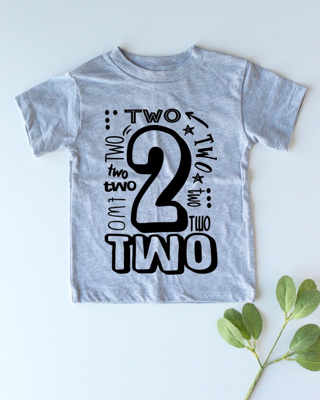 Second Birthday Shirt - Two Years Old - Birthday Boy Shirt - Birthday ...