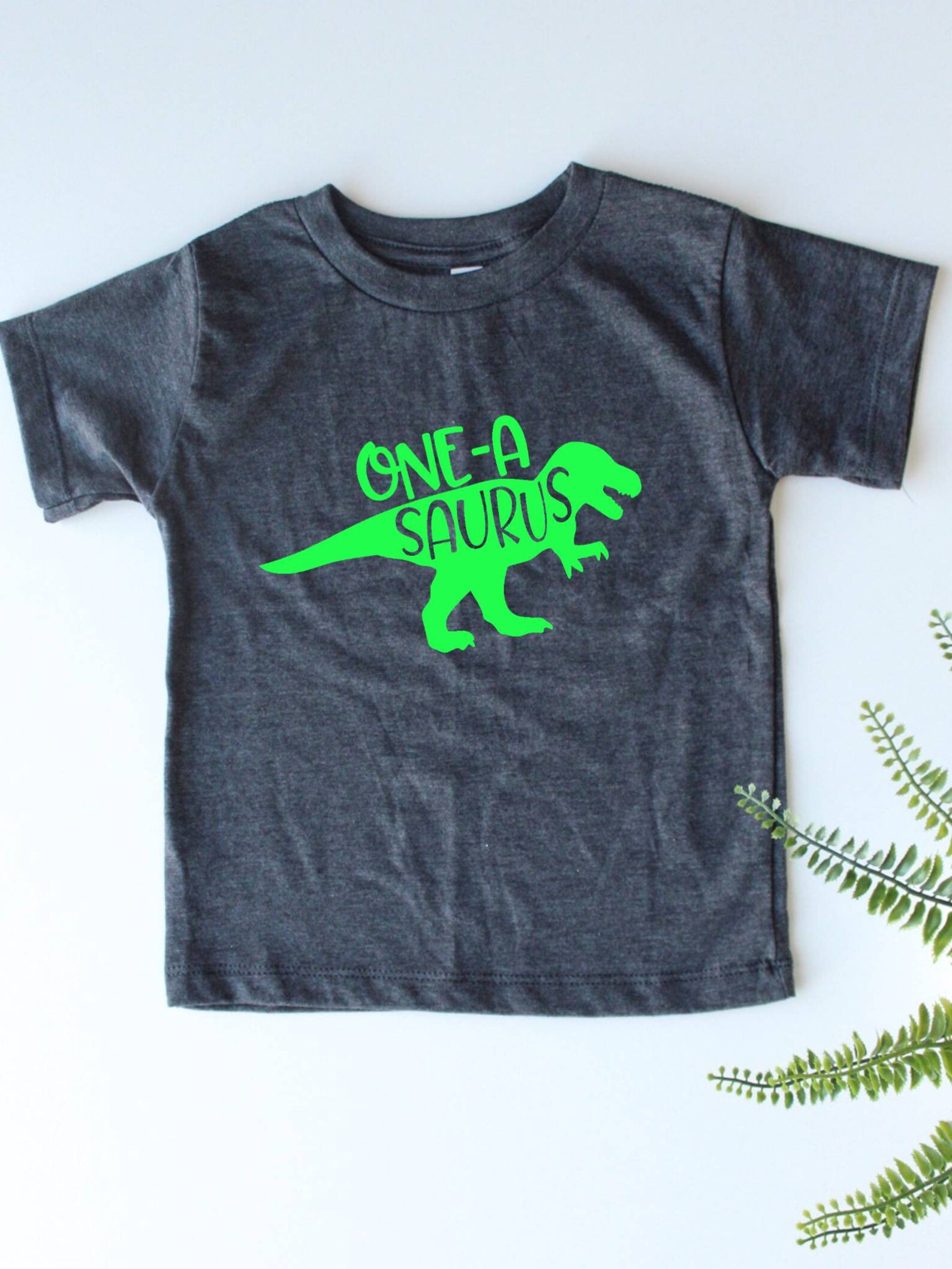 One-a-saurus Dinosaur Shirt - 1st Birthday Dinosaur Shirt - One Year ...