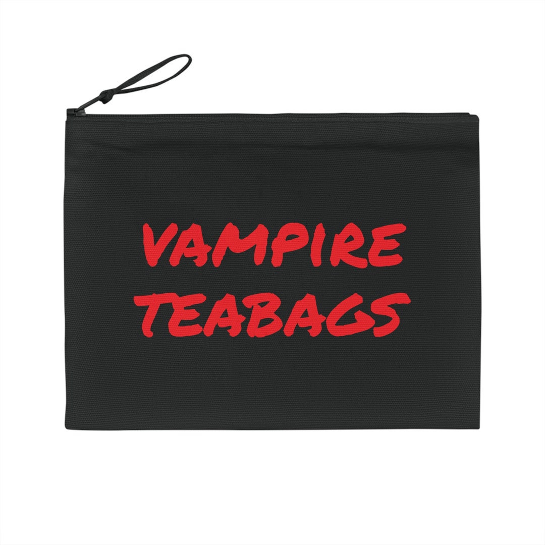 Vampire Teabags Tampon and Pad Pouch Menstrual Bag - Etsy