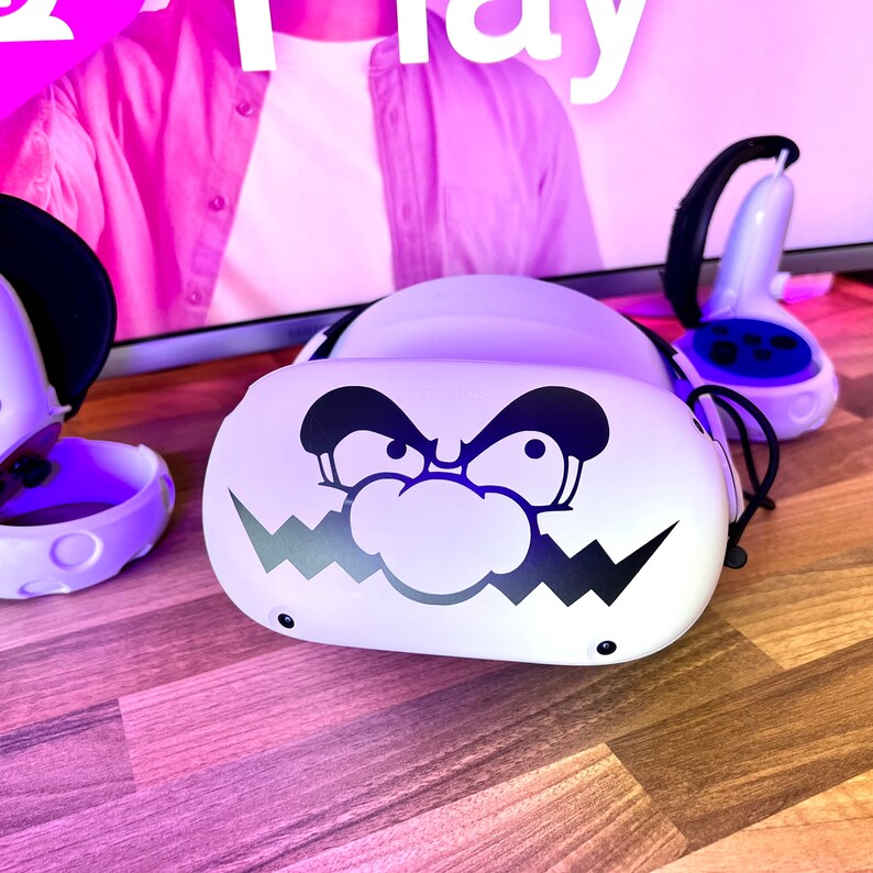 Wario Oculus Quest 2 Vinyl Decal Sticker - Etsy UK