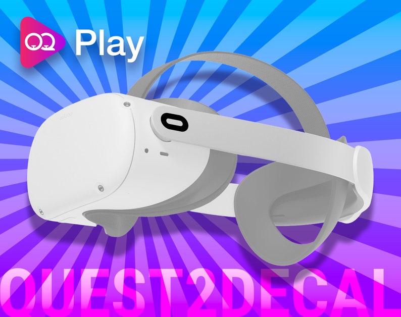 Oculus Logo pair Quest 2 Vinyl Decal Sticker | Etsy UK