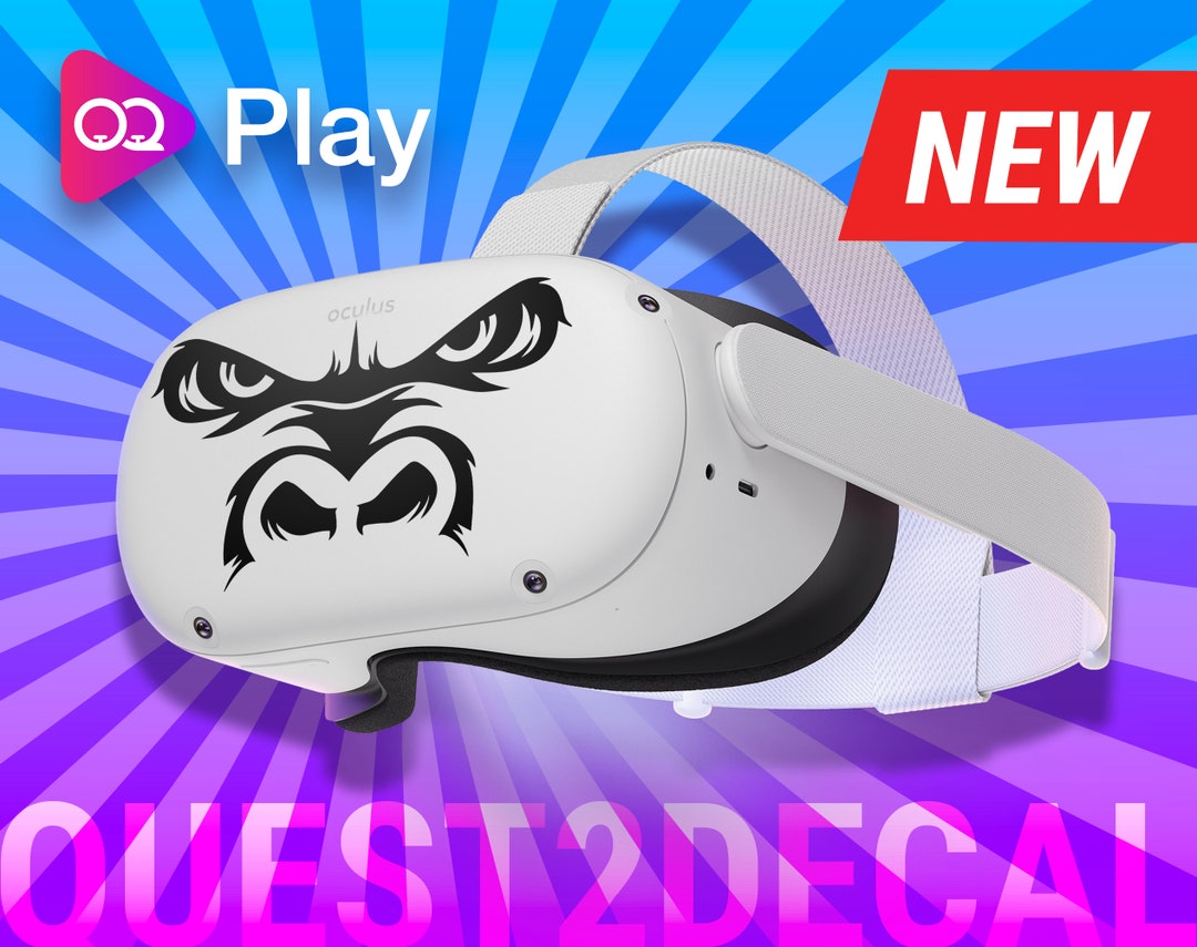 Gorilla Eyes Meta Quest 2 Vinyl Decal Sticker - Etsy