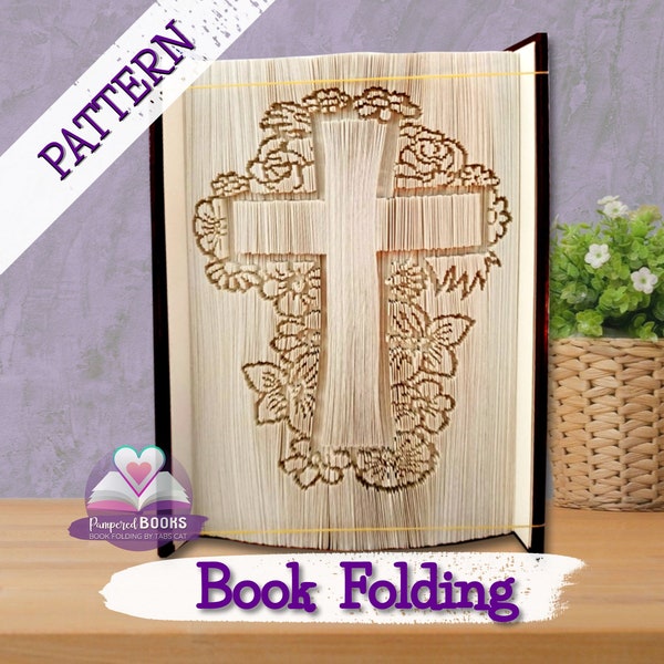 Cross Book Folding - Etsy