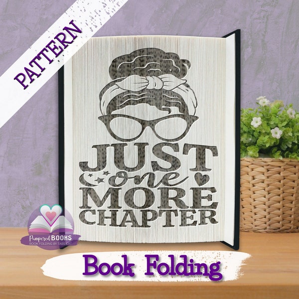 Read Book Folding Pattern - Etsy