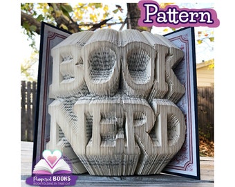 Book Nerd Pattern - Etsy