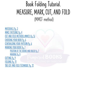 Book Nerd Glasses Folded Book Pattern | DIY Bookworm Gifts | +1 Free ...