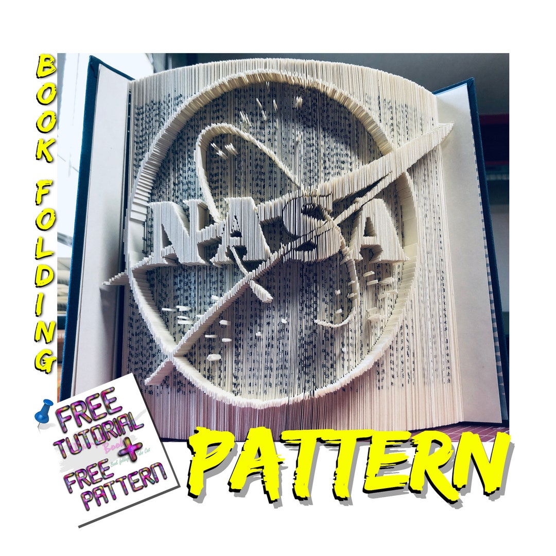 NASA Meatball Book Folding Pattern: DIY Geek Gift (PDF Download) - Etsy