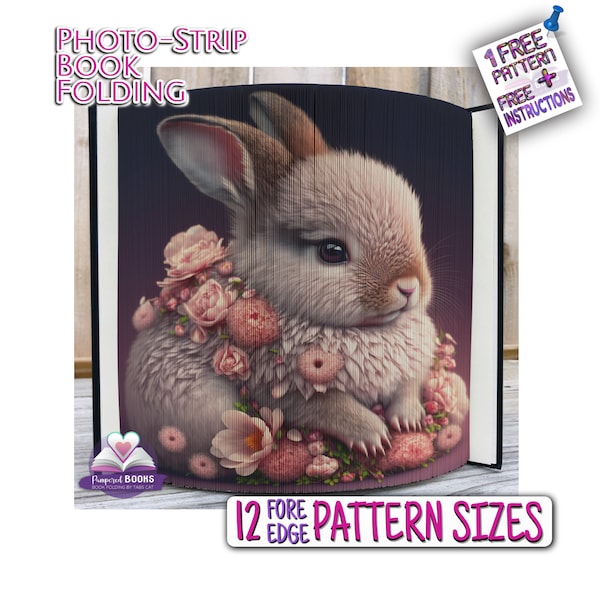 Fore Edge Book Folding Pattern - Etsy