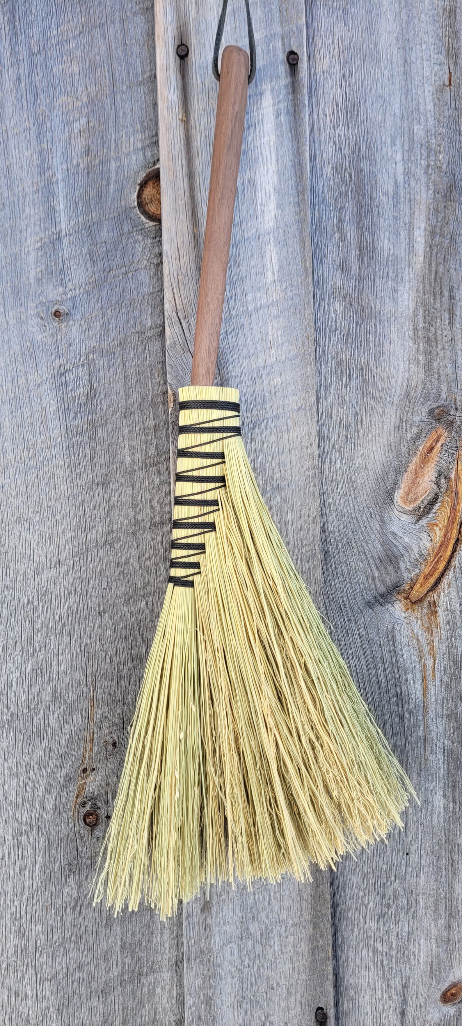 Handmade Whisk Broom With Black Walnut Handle - Etsy
