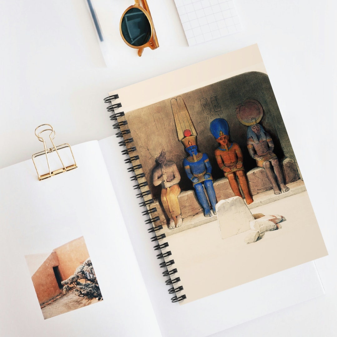 Historical Egyptian Mummies Spiral Notebook Ruled Line - Etsy