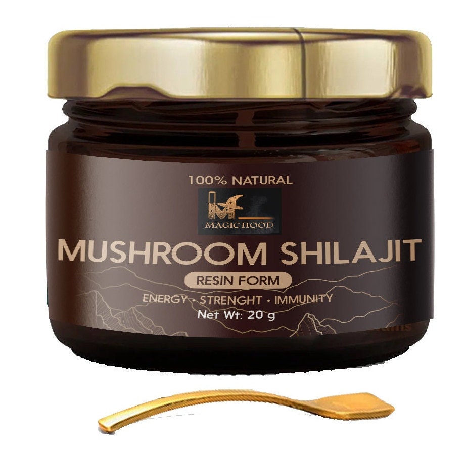 Organic 100% Pure Himalayan Shilajit Resin Mushroom Extract Handmade ...