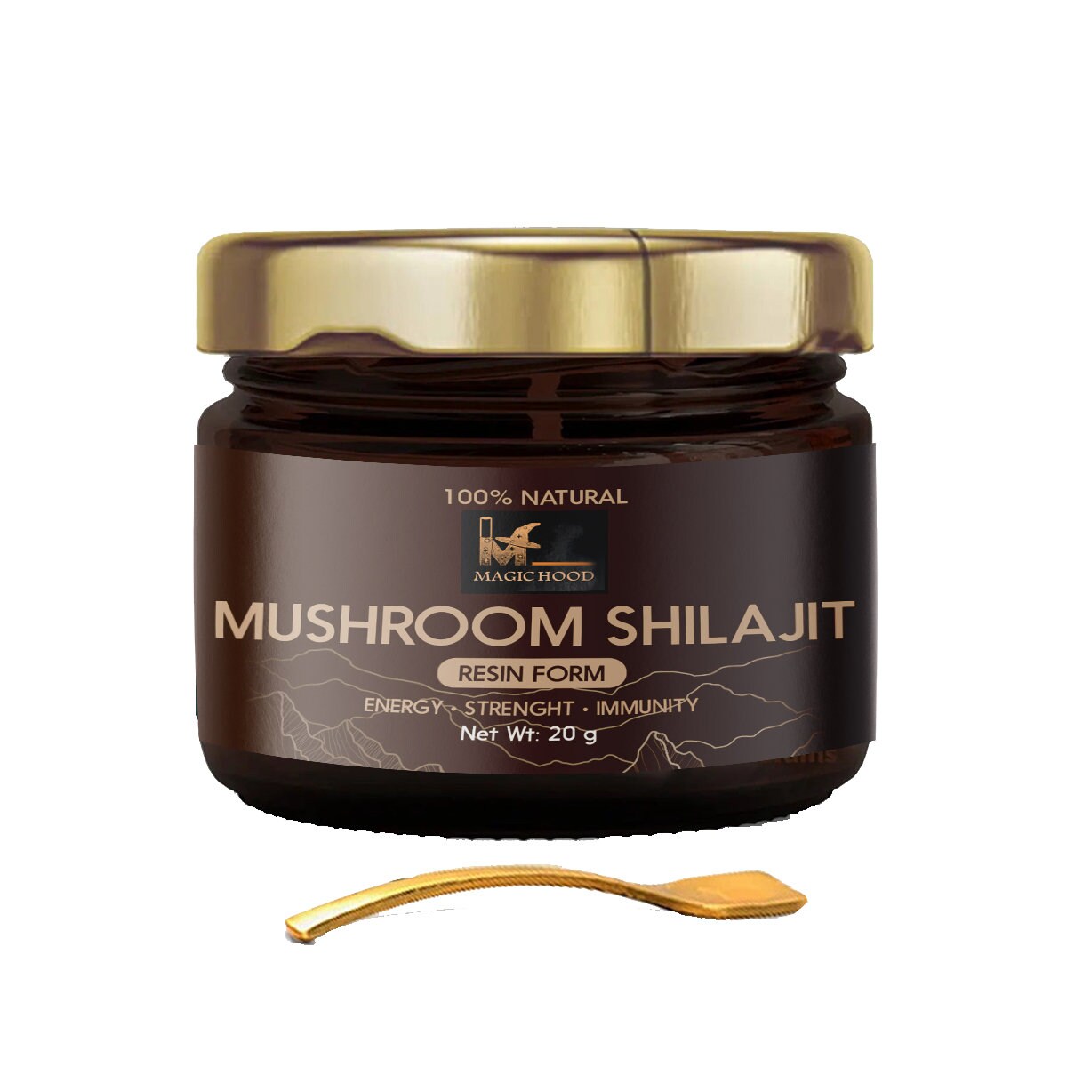 Organic 100% Pure Himalayan Shilajit Resin | Mushroom Extract ...