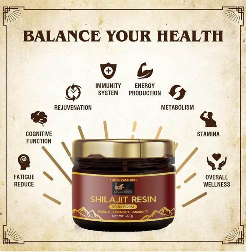 Organic 100% Pure Himalayan Shilajit Resin ( Handmade Process ) - Etsy