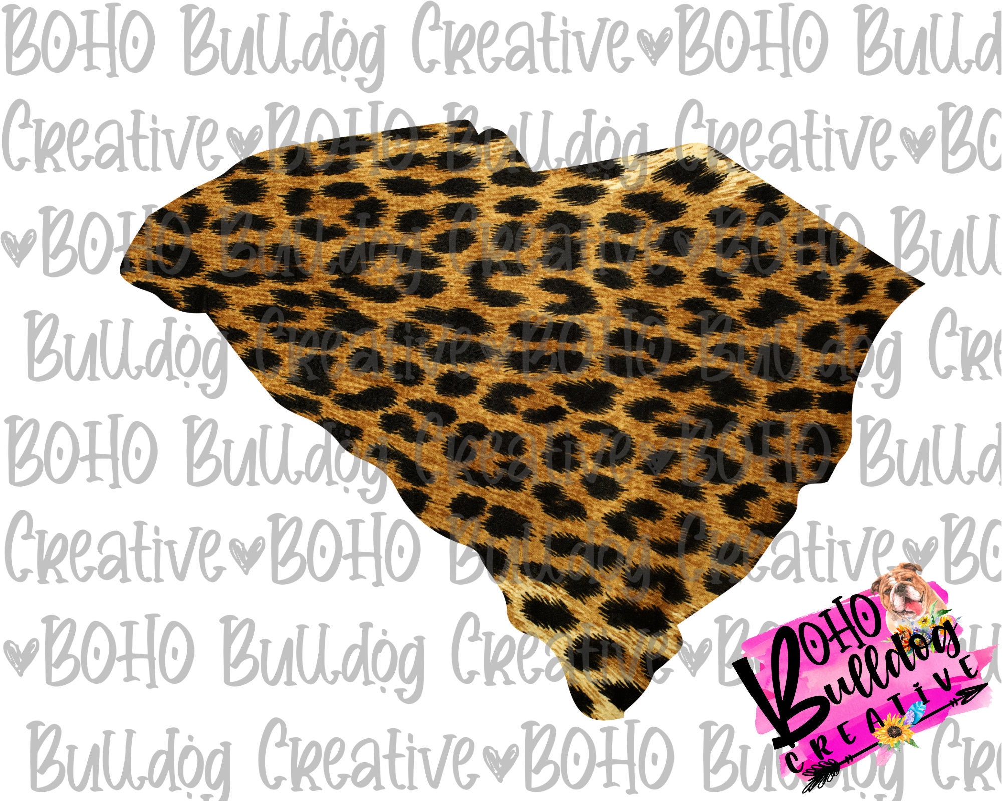 Papercraft Leopard North Carolina state png download state clipart NC ...