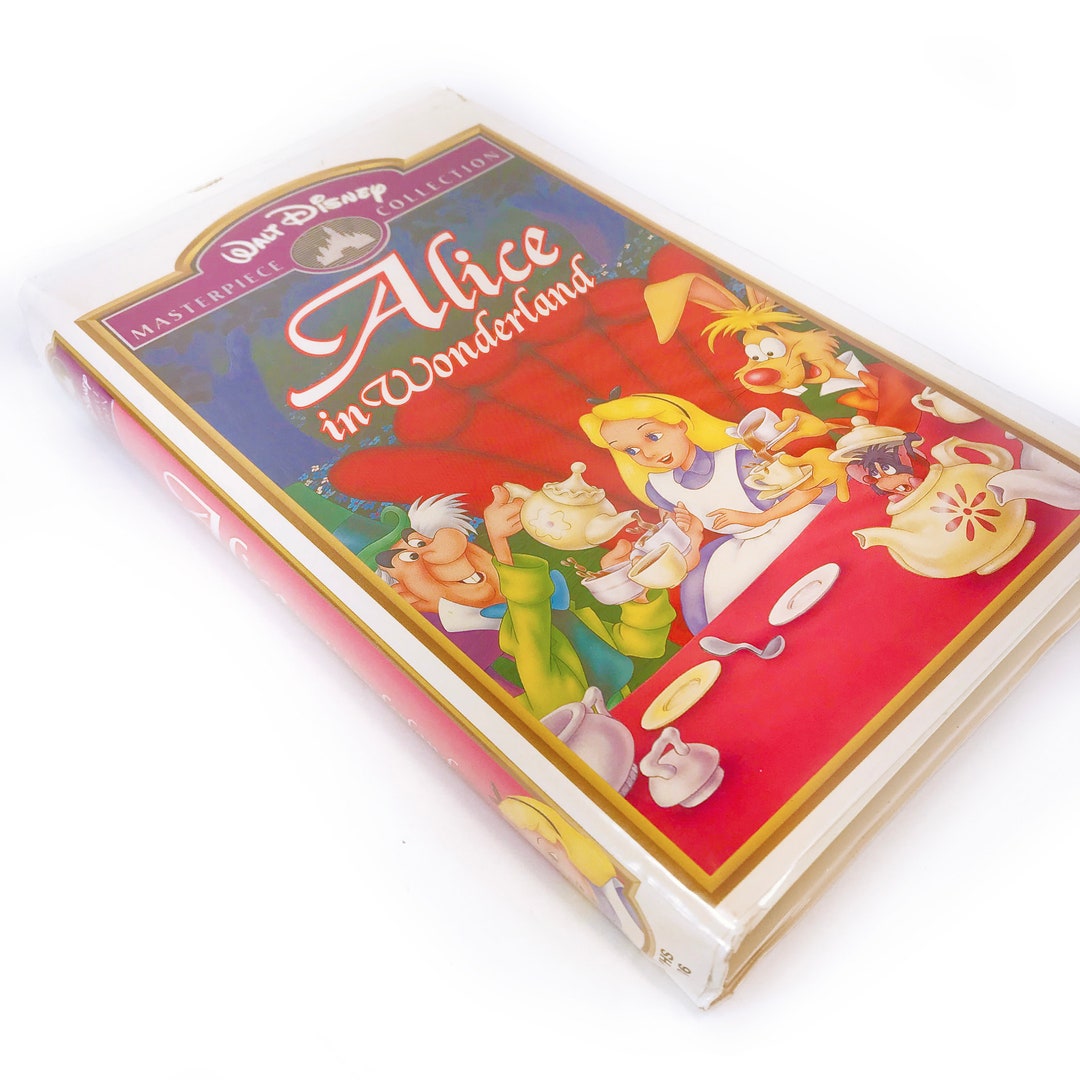 Alice in Wonderland VHS Walt Disney Masterpiece Collection 1994 A Rare ...