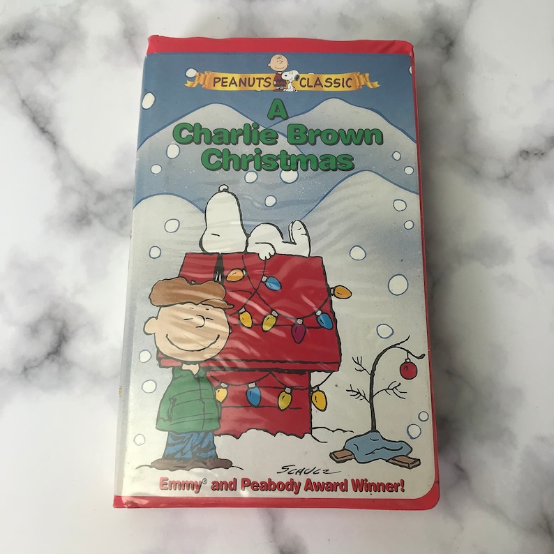 A Charlie Brown Christmas VHS 1996 Clamshell Case Peanuts - Etsy