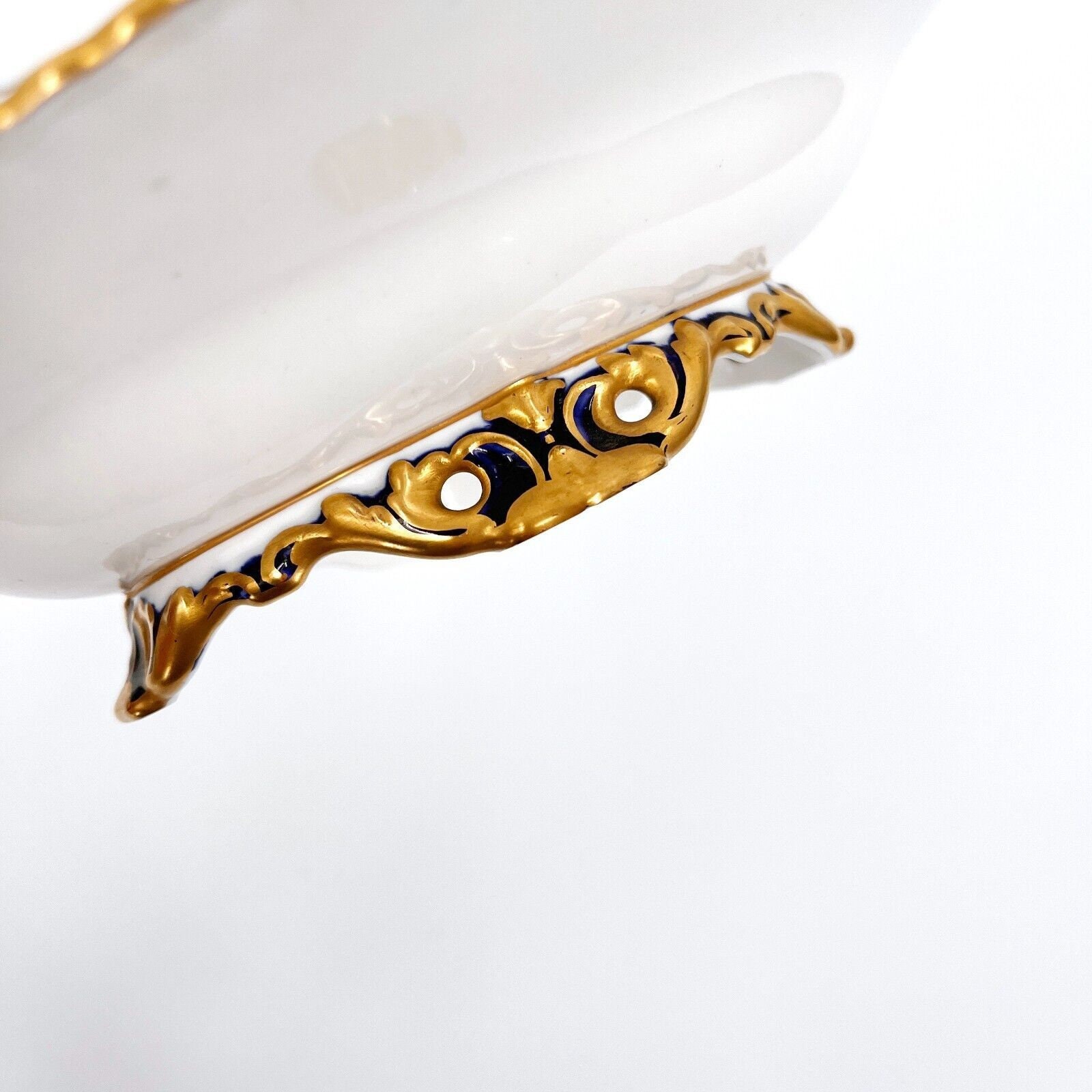 Antique Royal Crown Derby England Oval Cabinet Plate Traditional Imari W/gadroon - Etsy