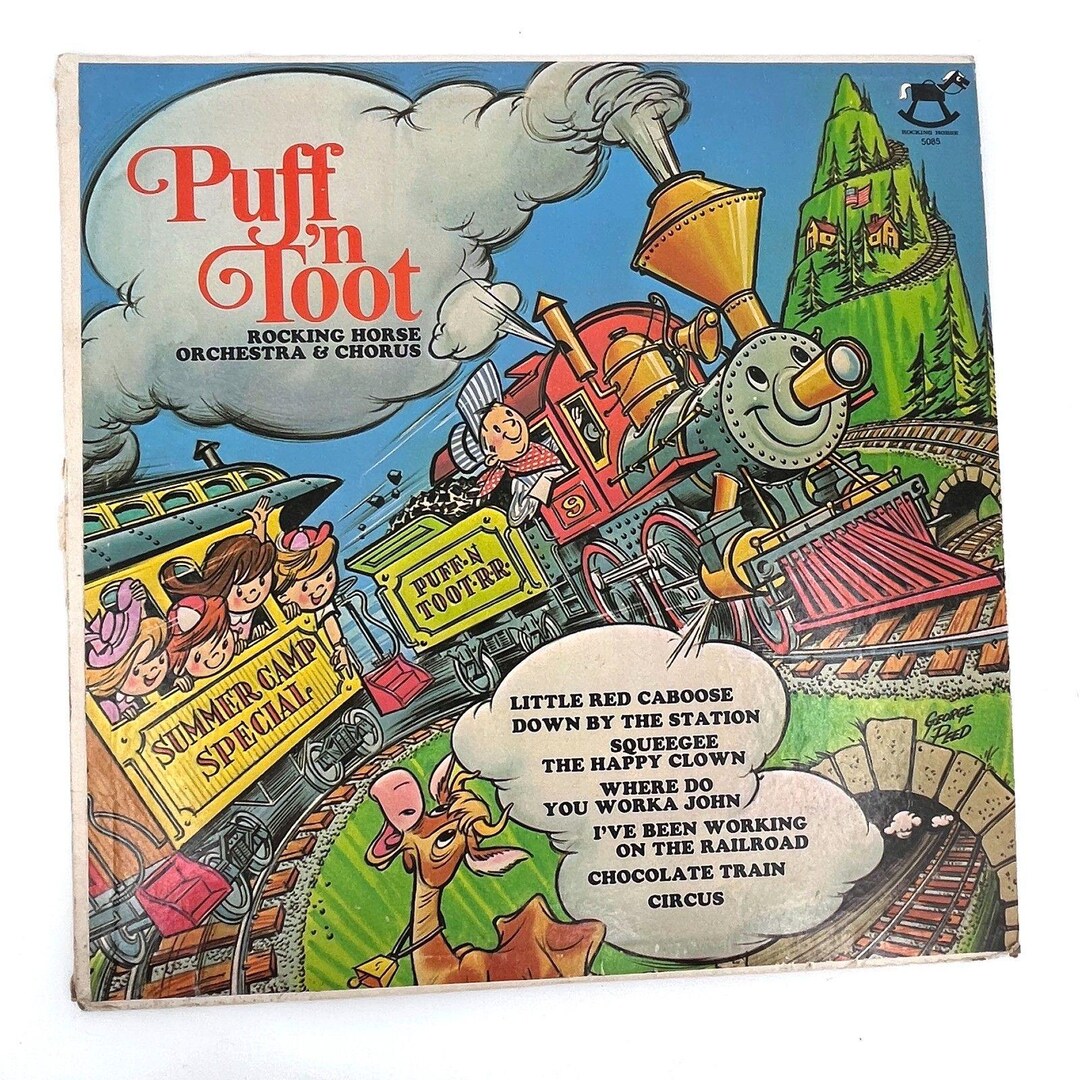 Puff 'n Toot Vintage Vinyl LP Record Album Rocking Horse 1968 I've Been ...