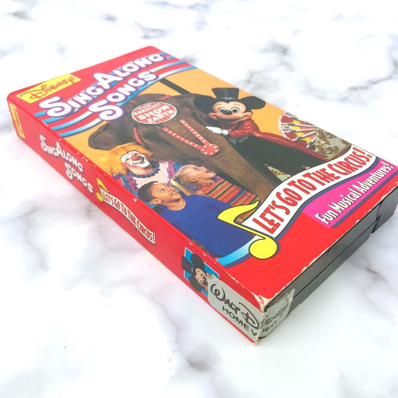 Walt Disney Sing Along Songs VHS Let's Go to the Circus - Etsy