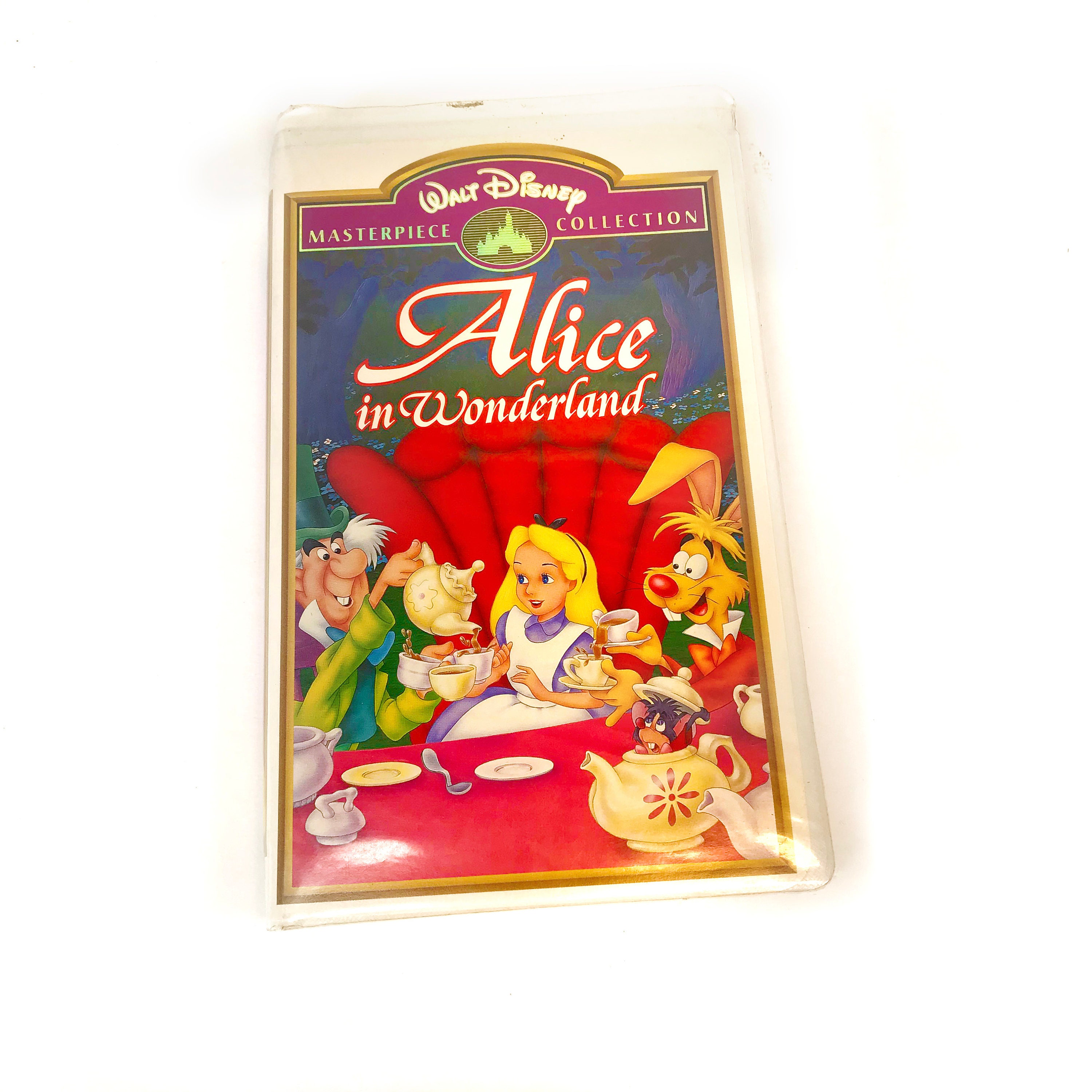 Alice in Wonderland VHS Walt Disney Masterpiece Collection - Etsy