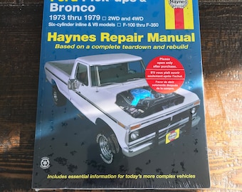 Ford Haynes Manual - Etsy