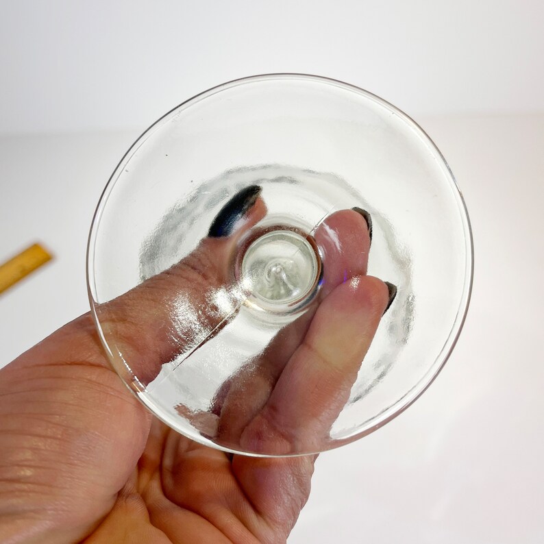 Playboy Glass Goblet VINTAGE 70s Dimpled Thumbprint Stemmed Beer ...