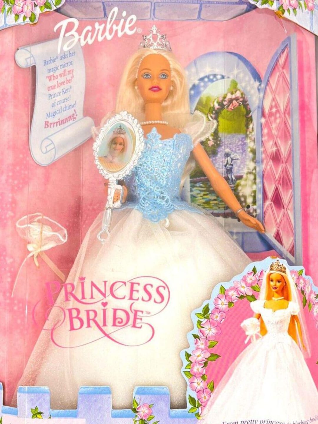 Barbie Mattel Princess Bride Barbie 2000 #28251 New in Box - Etsy