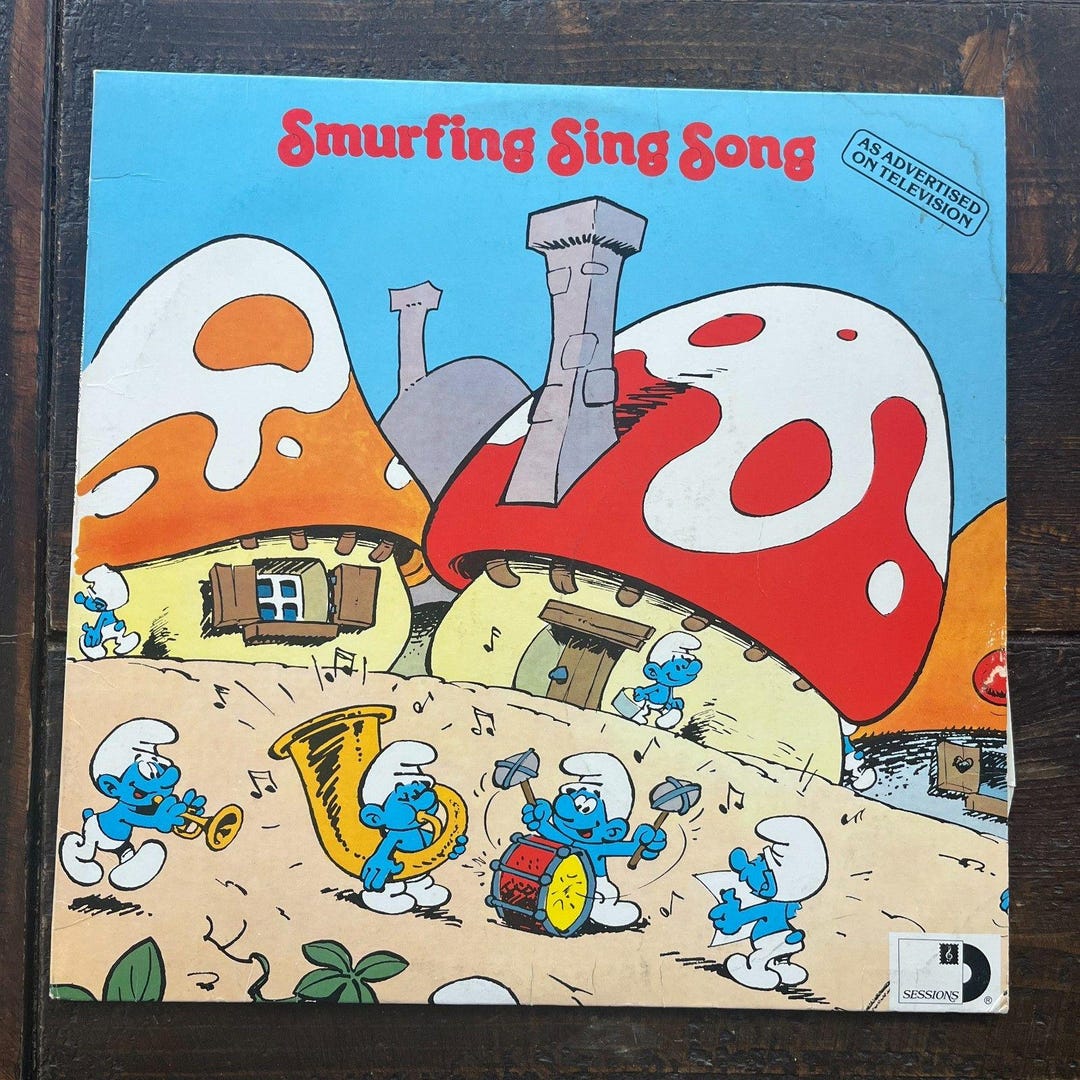 Smurfing Sing Song Vintage 1979 Vinyl LP Record Polydor the Smurfs - Etsy