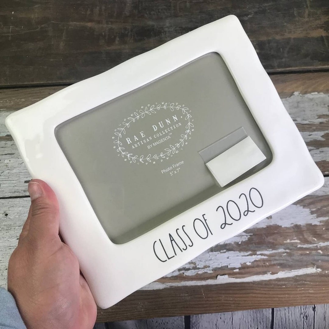 Rae Dunn Grad Class of 2020 Picture Frame White - Etsy