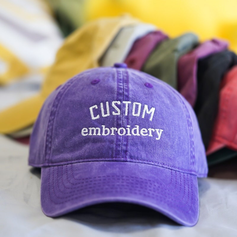 Custom Baseball Cap - Etsy