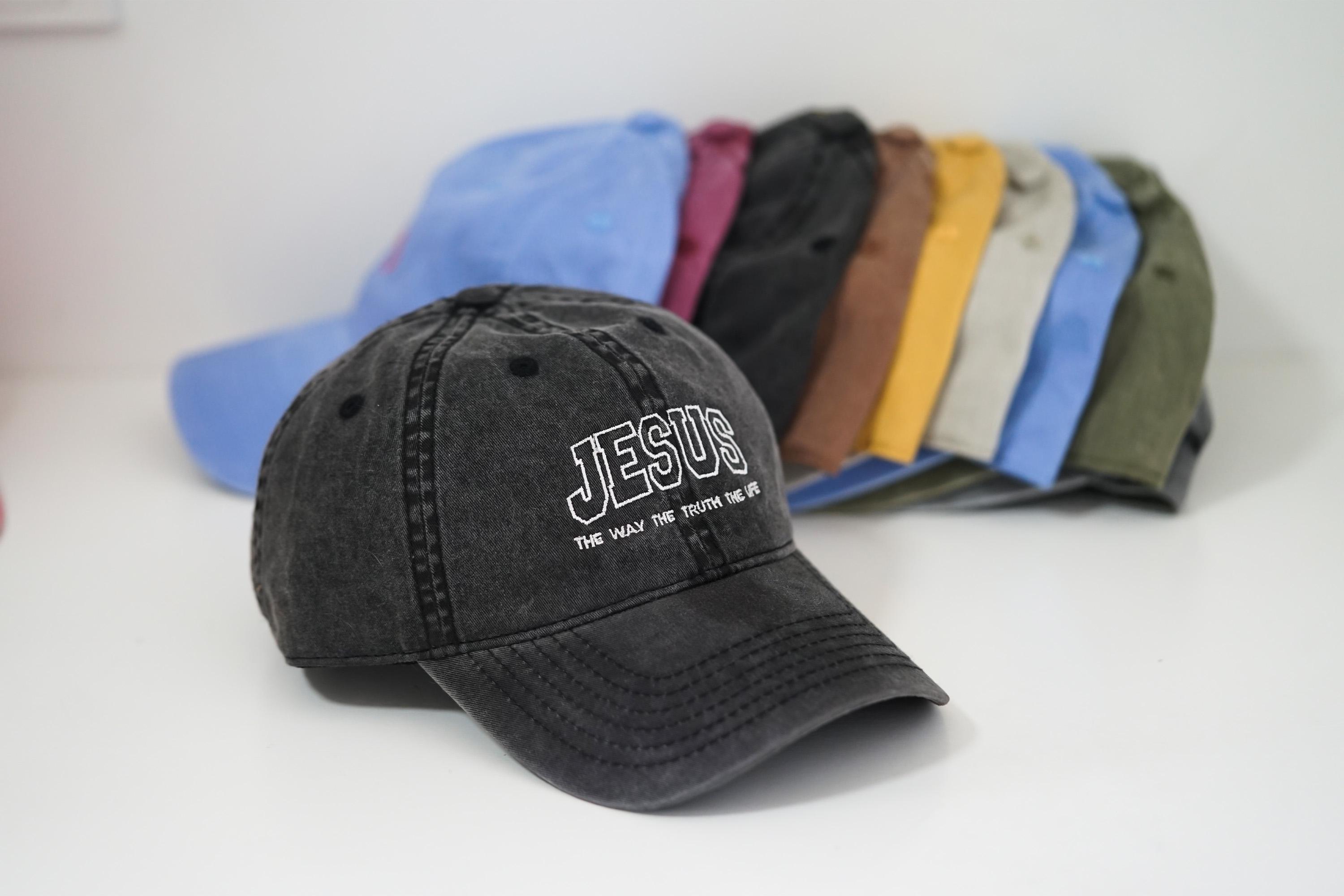 JESUS Baseball Caps, Embroidery JESUS Hat - Etsy