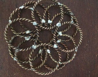 Lotus Flower of Life Arm Wrap Tensor Rings - Etsy