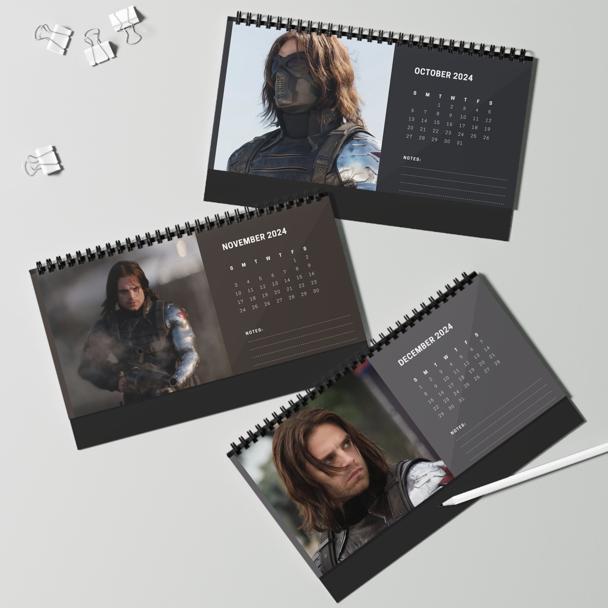 Winter Soldier Desk Calendar 2024 sold by (an) drew | SKU 4593738 ...