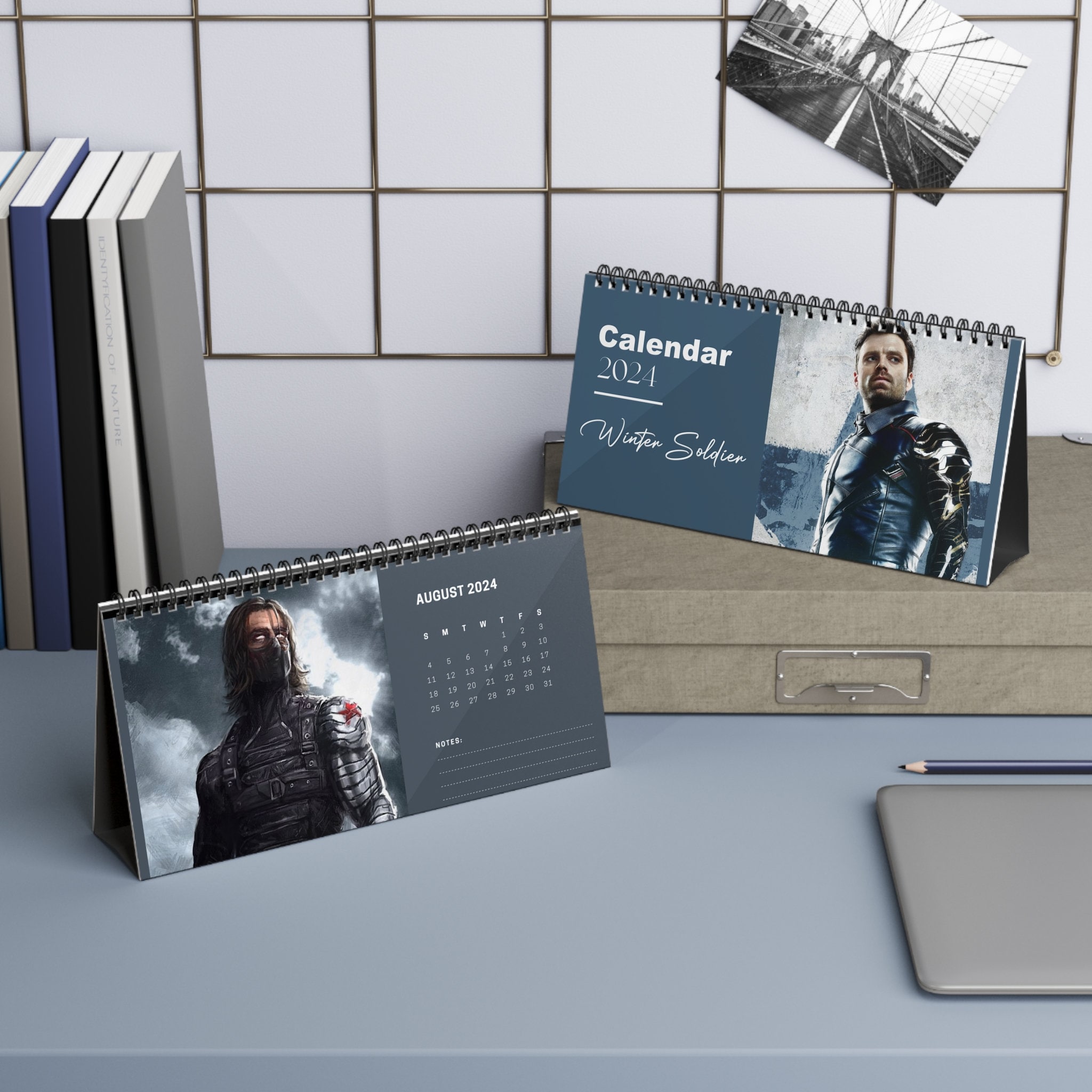 Winter Soldier Desk Calendar 2024 sold by (an) drew | SKU 4593738 ...