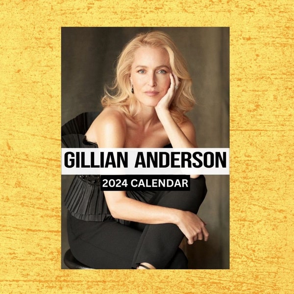 Gillian Anderson - Etsy