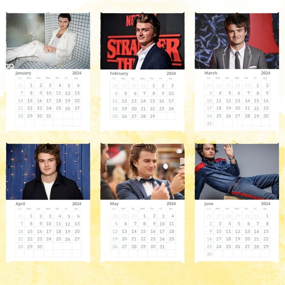 Joe Kerry Calendar 2024 | Wall Calendar | Gift for Her sold by Dorota ...