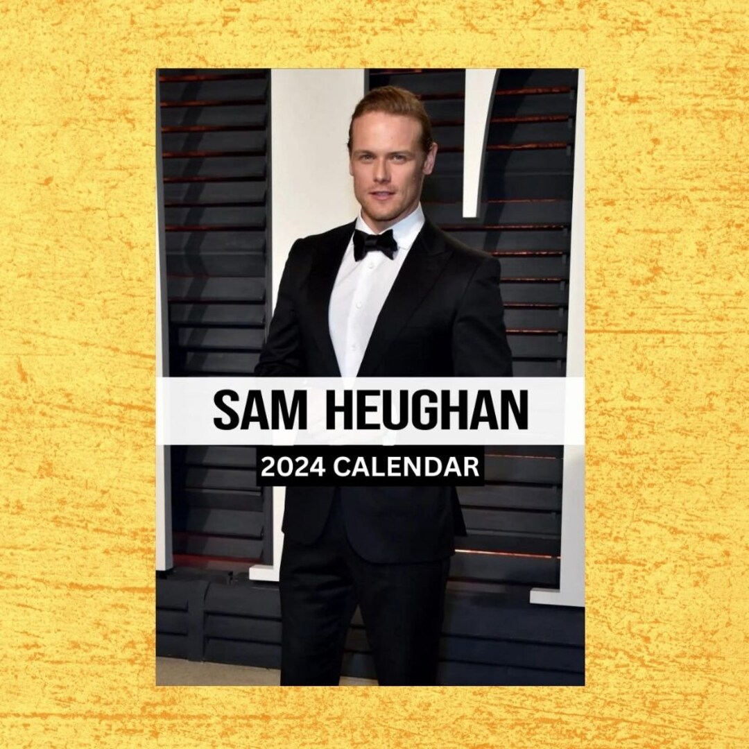Sam Heughan Calendar 2024 Wall Calendar Gift for Her - Etsy Portugal