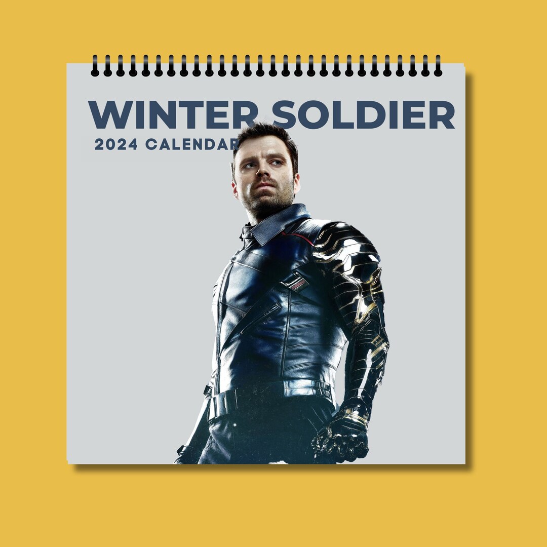 2024 Winter Soldier Wall Calendars - Etsy Australia