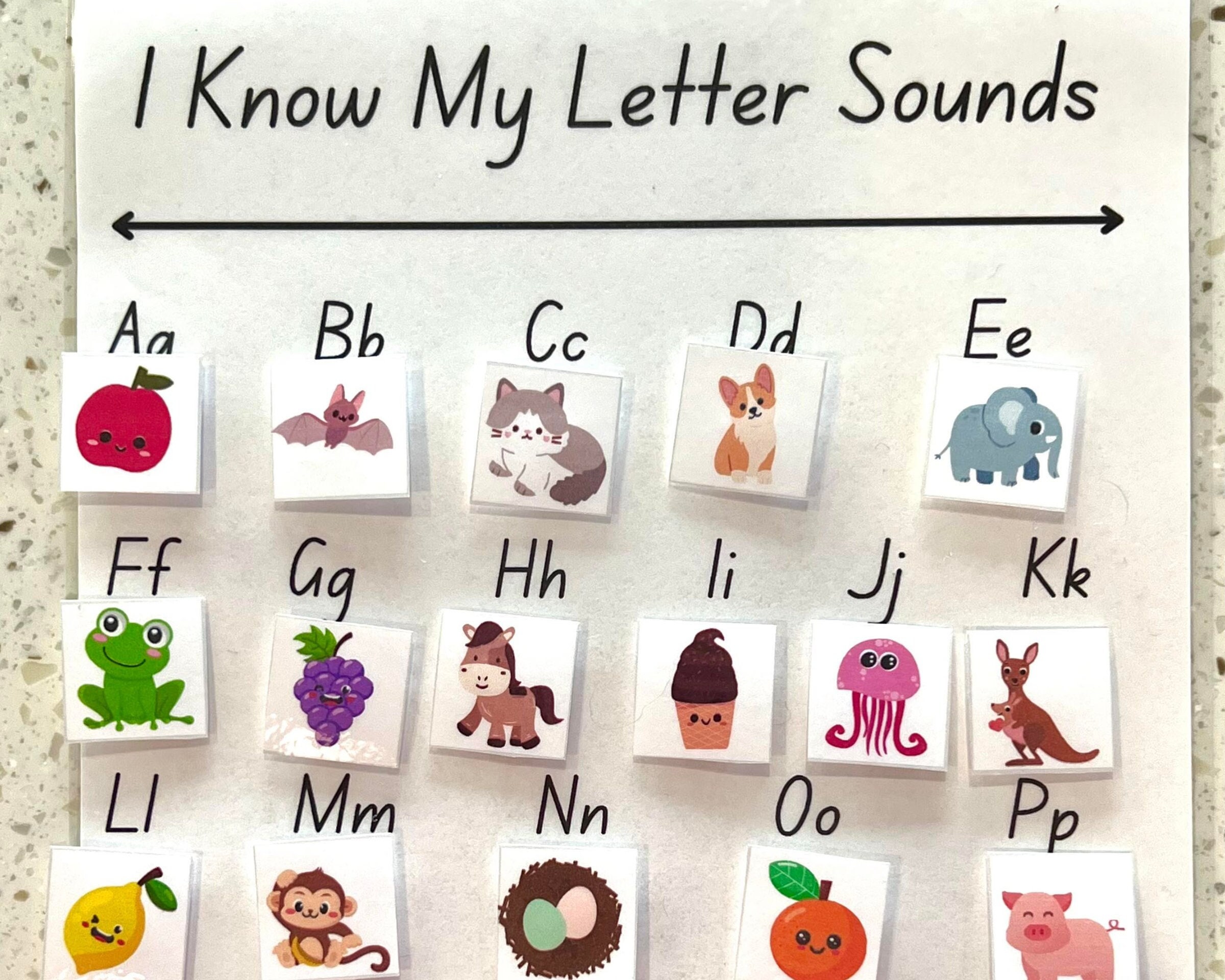 Beginning Sounds, Printable Alphabet Game, Preschool and Kindergarten ...