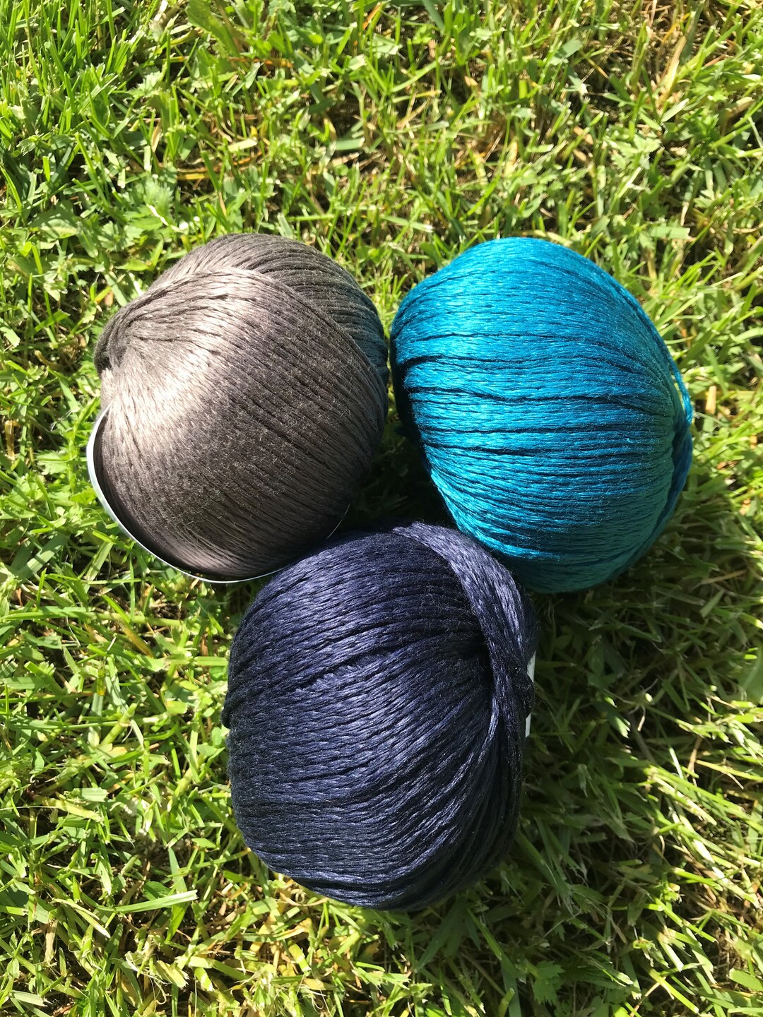 Shiny Pima Cotton Yarn, Mercerized Silky Knitting Yarn for Summer ...
