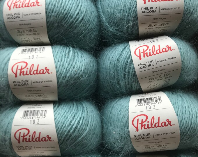 A Pack of 10, Pur Angora Amande, Angora Yarn, Angora Rabbit Yarn ...