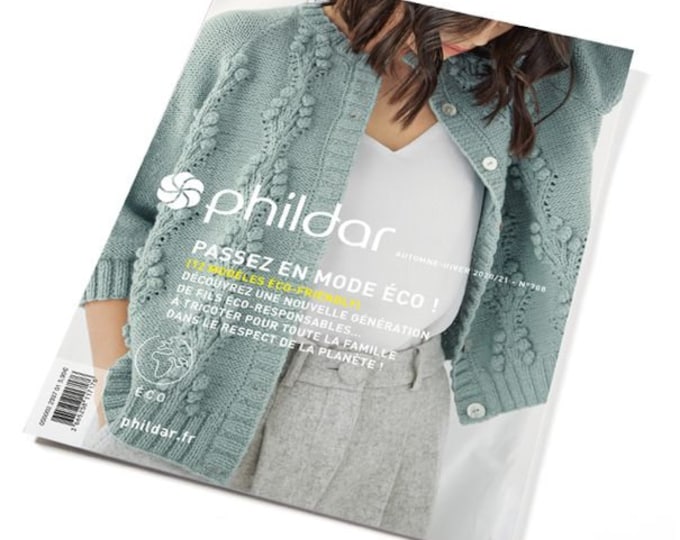 Phildar Knitting Magazine No. 708 - 12 Patterns for Women and Men - Etsy