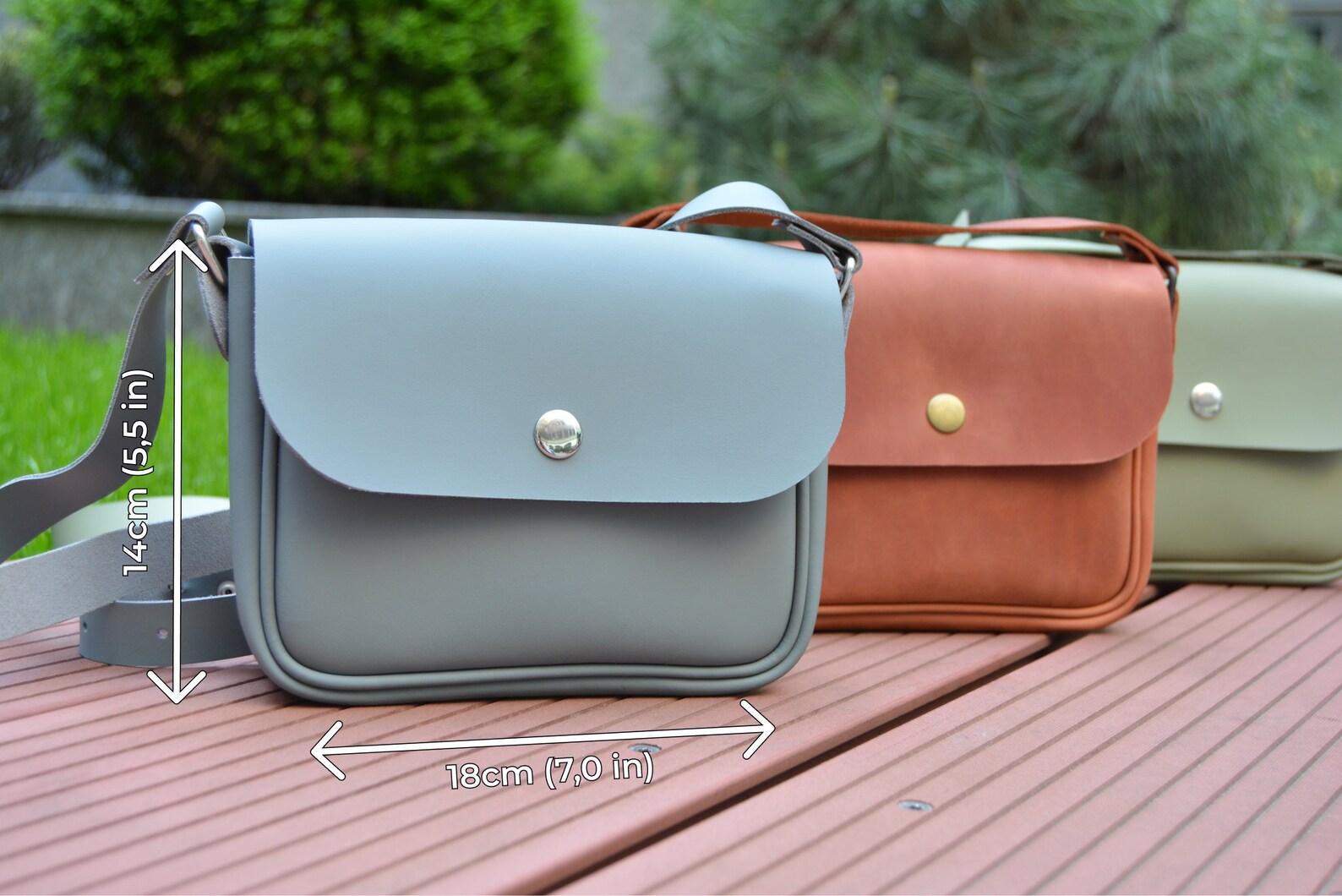 Small Leather Crossbody Bags for Women, Handmade Small Leather Purse ...