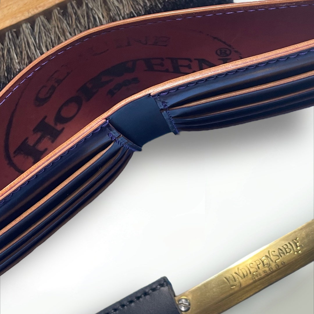 Handmade Horween Shell Cordovan Full Wallet in a Choice of Colours - Etsy