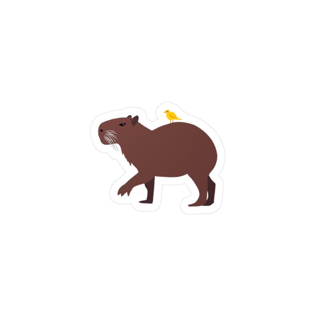 Capybara Sticker - Etsy