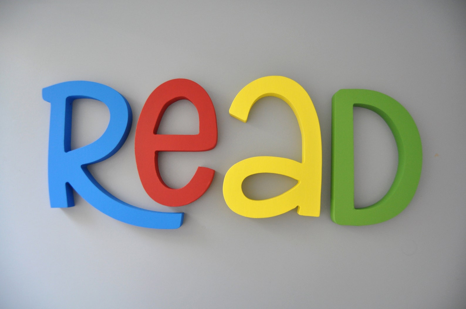 Read Wooden Letters Nursery Wall Decor - Brigt Colorful Letters - Best ...