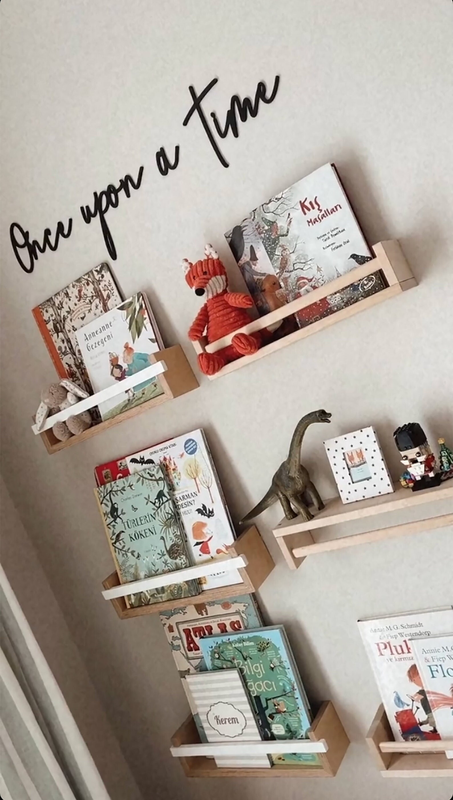 Once Upon a Time... Wooden Words Reading Wall Sign Reading - Etsy